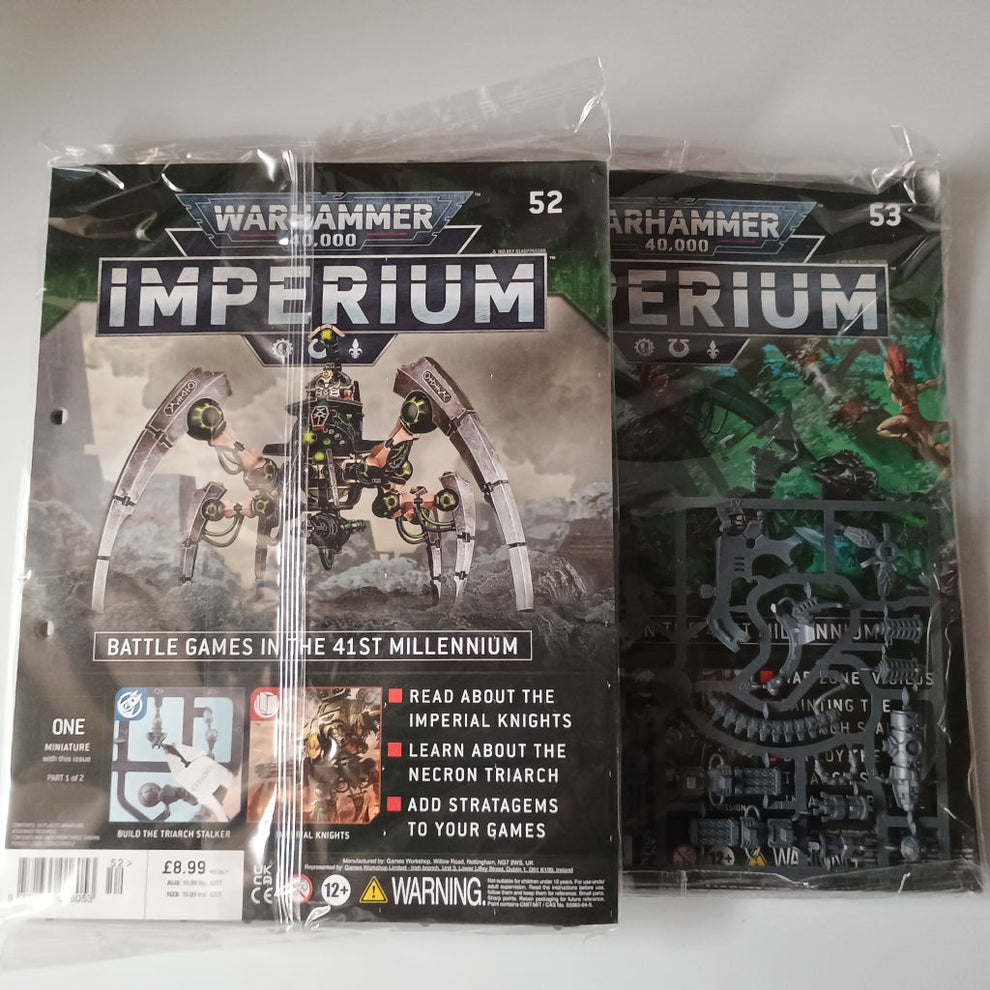 Imperium Magazine 52 + 53 Necrons Triarch Stalker – West Coast Games